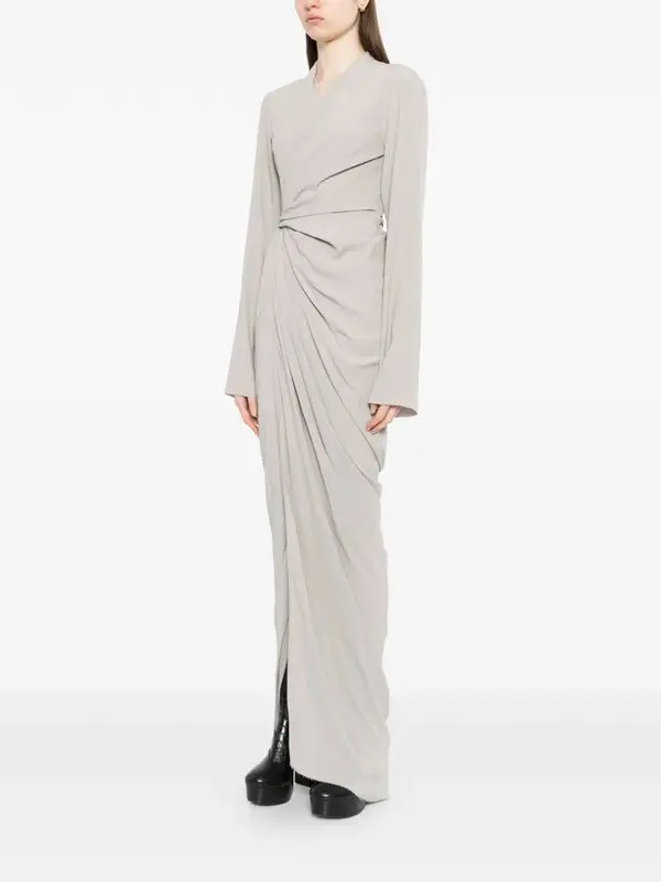 Rick Owens Wrap Gown Dress