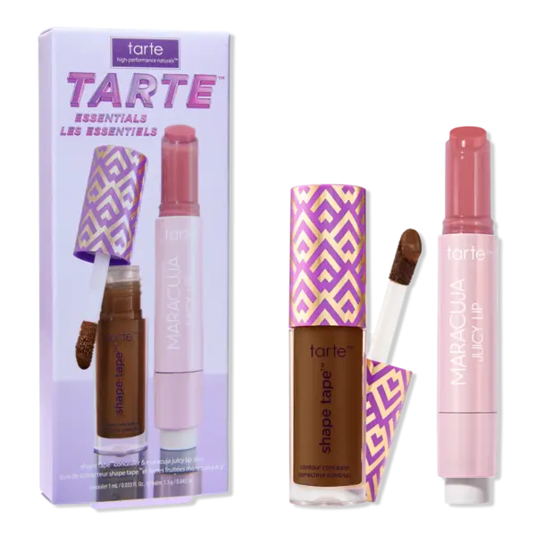 TARTE Essentials Shape Tape & Maracuja Juicy Lip Duo - 60n Mahogany