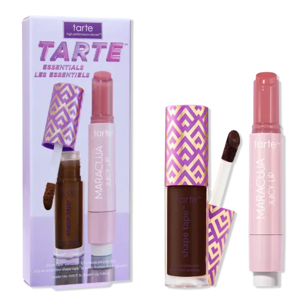 TARTE COSMETICS Essentials Shape Tape & Maracuja Juicy Lip Duo - 63n Espresso Neutral