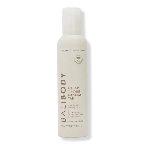 BALI BODY 1 Hour Express Aerated Self Tan Foam - Clear