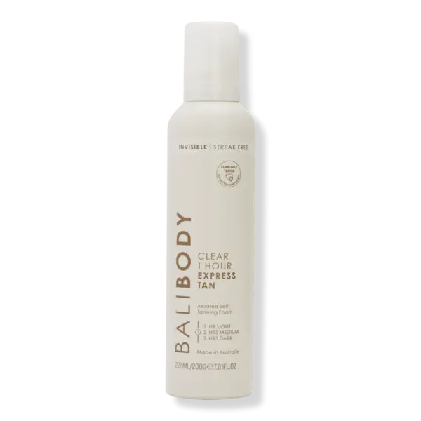 BALI BODY 1 Hour Express Aerated Self Tan Foam - Clear