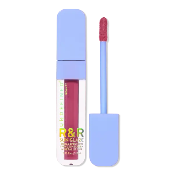 UNDEFINED BEAUTY R&r Sun Glaze Mineral Spf 40 Lip Tint - Untethered Pink