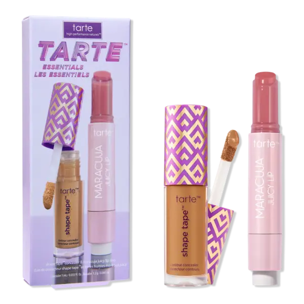 TARTE COSMETICS Essentials Shape Tape & Maracuja Juicy Lip Duo - 42s Tan Sand
