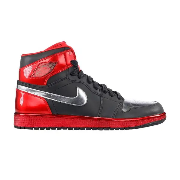 JORDAN 1 Retro High 'legends Of The Summer' Patent Leather Sneakers - Red