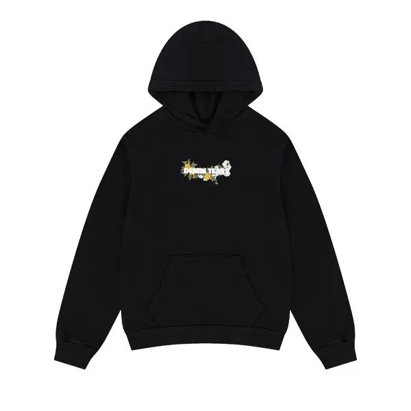 DENIM TEARS Embroidered Floral Logo Hoodie