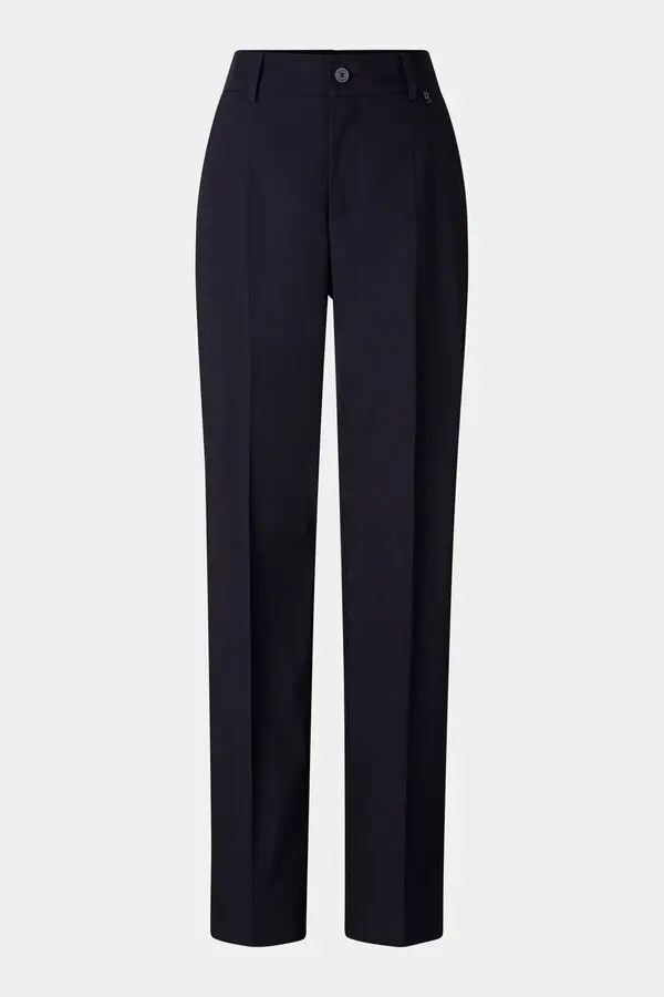 Bogner Pleated Trousers - Navy Blue