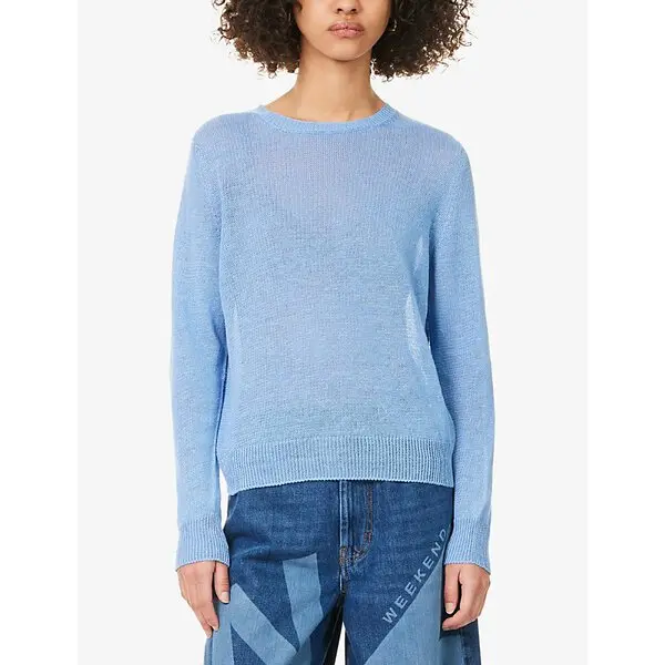 Max Mara Fine-knit Linen Jumper