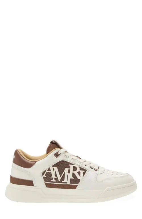 Amiri Pebbled Classic Low Top Sneakers