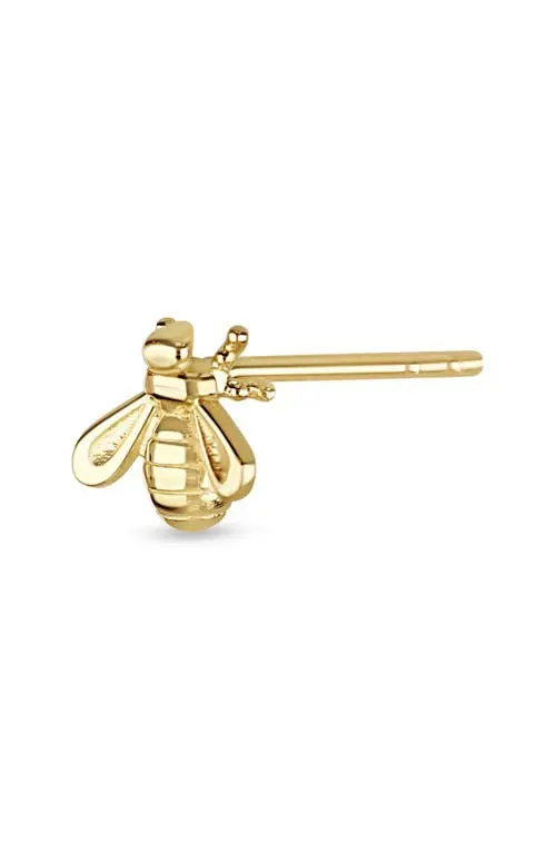 Bony Levy 14k Gold Bee Stud Earrings