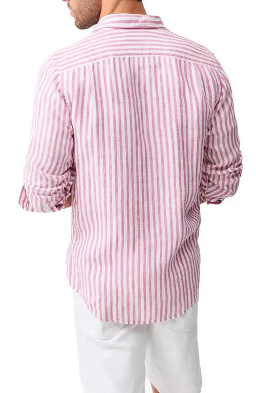 Rodd & Gunn Seadown Original Fit Stripe Linen Button-up Shirt