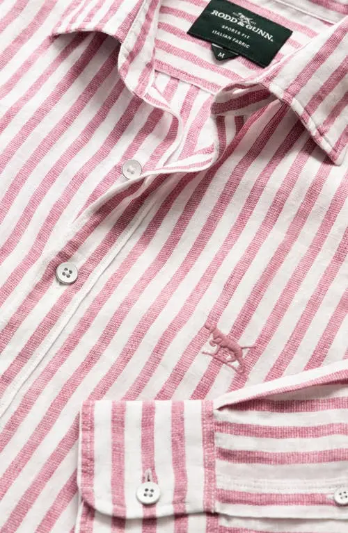 Rodd & Gunn Seadown Original Fit Stripe Linen Button-up Shirt