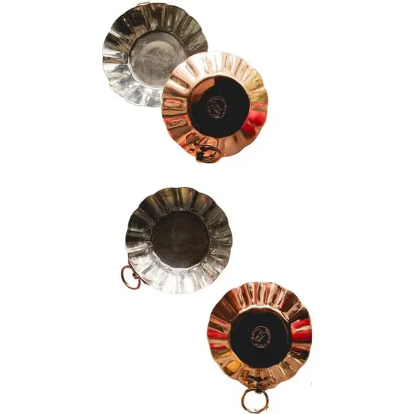 COPPERMILL KITCHEN Cmk French Inspired Tartlet Mouldsset Of 4 - Copper