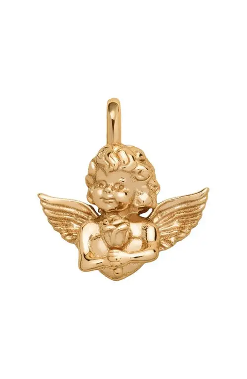 MADE BY MARY Cherub Charm - Gold