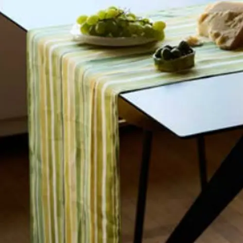 GOLDIE HOME Lagos Stripe Runner