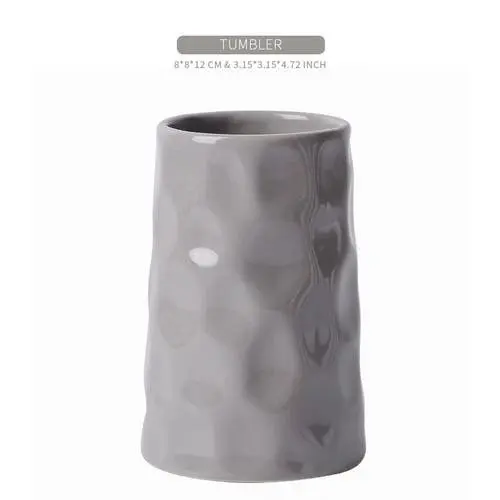 BOSILUNLIFE Bring Nature Inside Liquid Bathroom Set Recycled Eco-clay