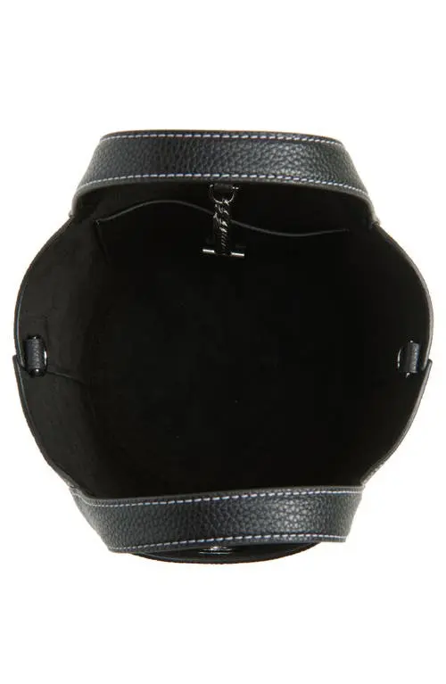 Veronica Beard Anchor Bucket Crossbody Bag - Black