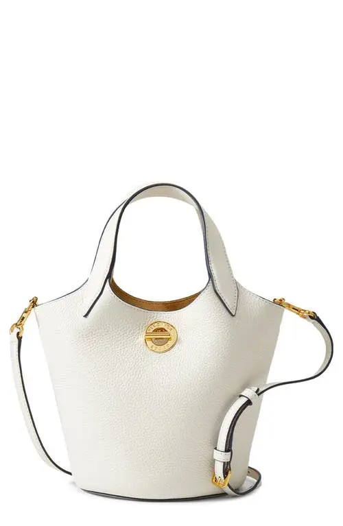 Veronica Beard Anchor Bucket Crossbody Bag - Off White