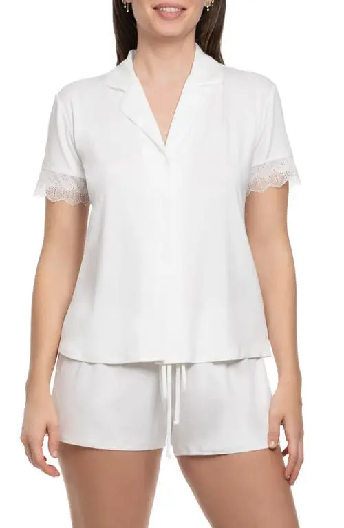 IN BLOOM BY JONQUIL Sevilla Short Pajamas - Ivory