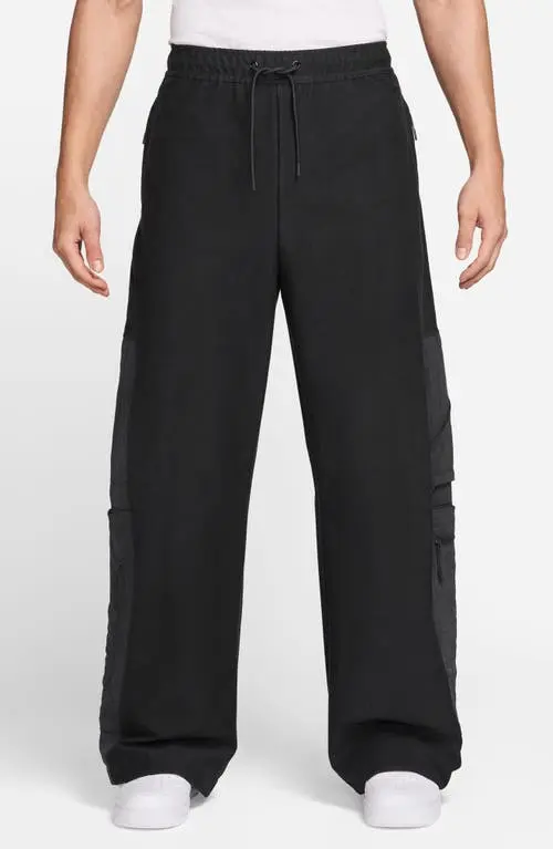 Nike Tech Wide Leg Pants Pants - Black/black/black