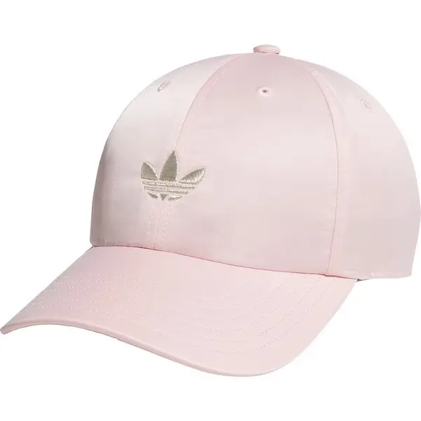 Adidas Shine Trefoil Baseball Cap - Sandy Pink/white