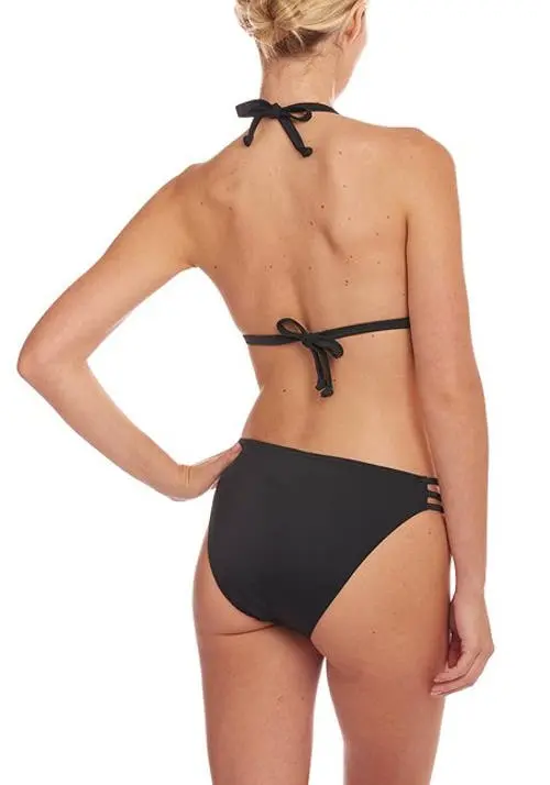 LASCANA Triangle Bikini Top - Black