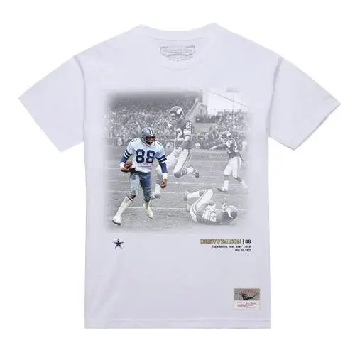 Mitchell & Ness Drew Pearson Dallas Cowboys Moments T-shirt - White