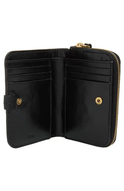 Chloé Alphabet Shiny Bifold Wallet