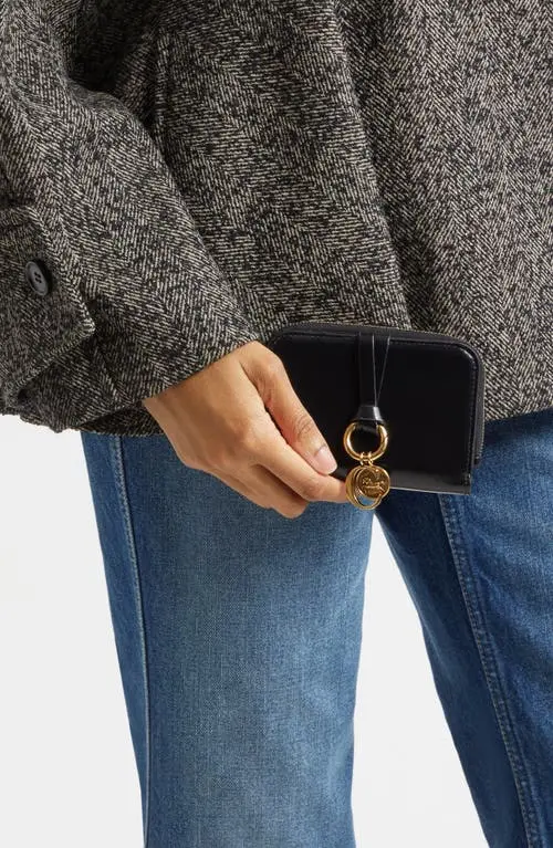 Chloé Alphabet Shiny Bifold Wallet
