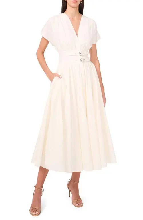 Parker The Noa Fit And Flare Dress - Tofu