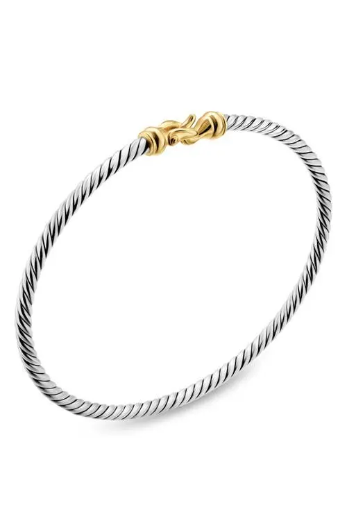 David Yurman Micro Cable Flex Buckle Bracelet