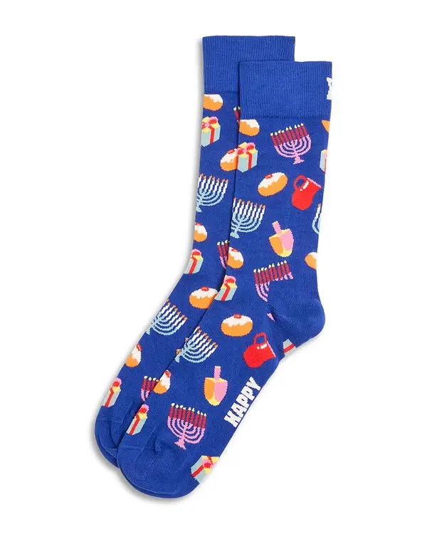 Happy Socks Hanukkah Crew Socks