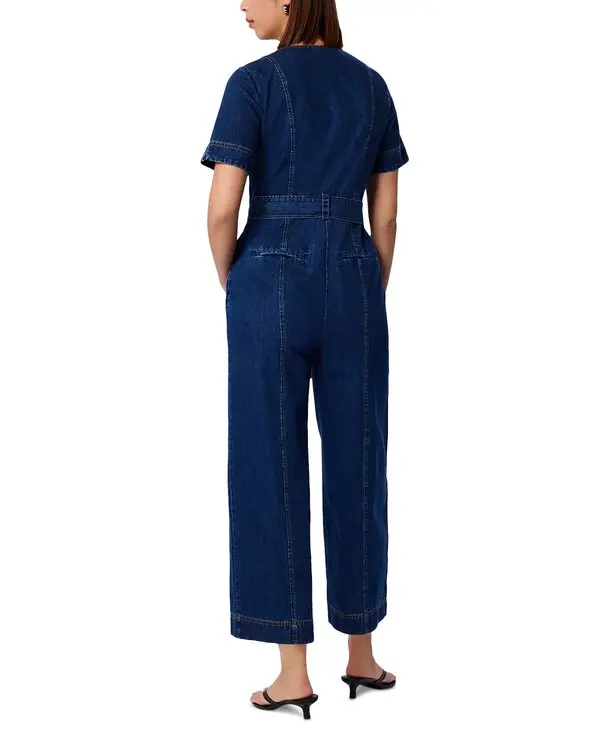 Whistles Button Down Jumpsuit - Denim