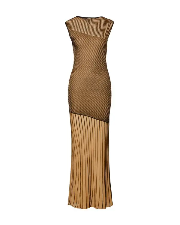 MALINA Patricia Knitted Maxi Dress