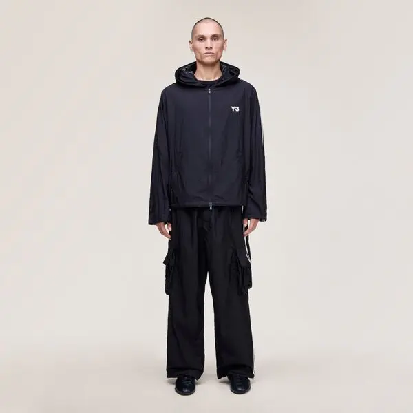Adidas Y-3 Nylon Wired 3-stripes Cargo Pants