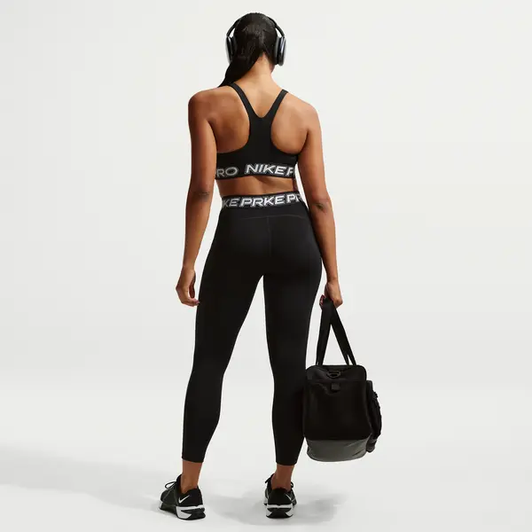 Nike Pro Light-support Non-padded Sports Bra - Black