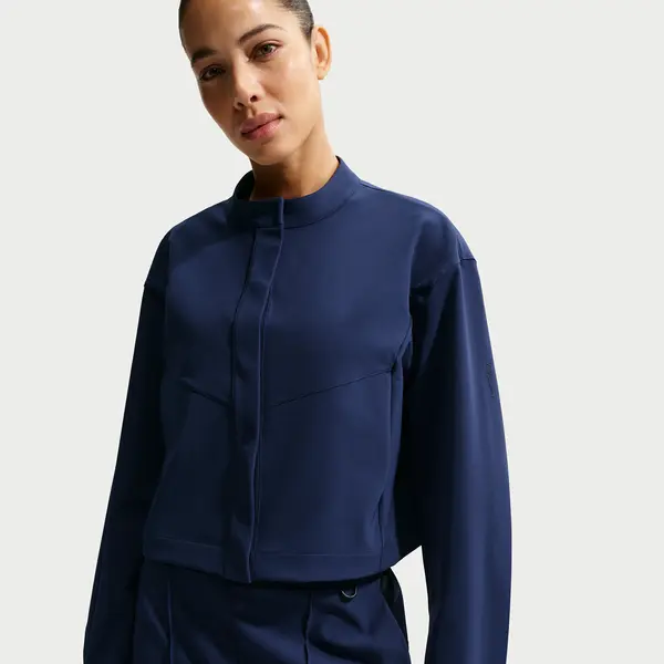 Nike 24.7 Perfectstretch Dri-fit Loose-fit Cropped Jacket