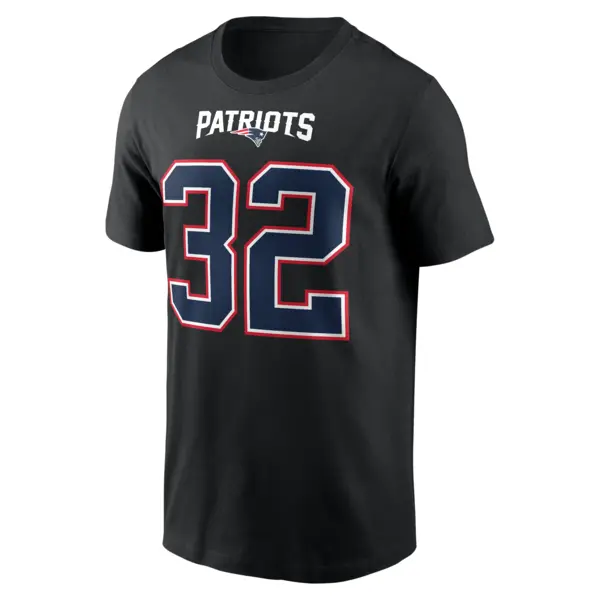 Nike Treveyon Henderson New England Patriots Carbon Nfl T-shirt - Black