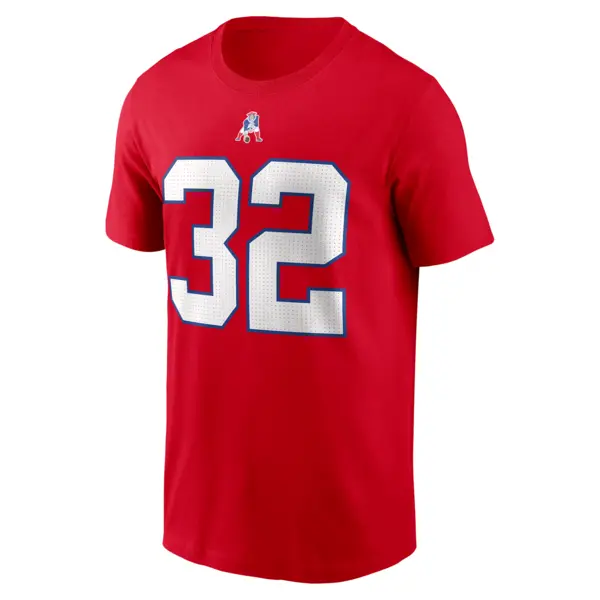 Nike Treveyon Henderson New England Patriots Nfl T-shirt - Red
