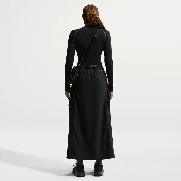 Nike Wildsee" Base Layer Long-sleeve Top - Black