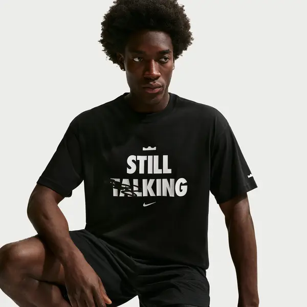 Nike Lebron "shut Up And Dribble" Basketball T-shirt