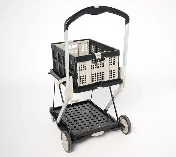 CELLA Collapsible Rolling Shopping Cart