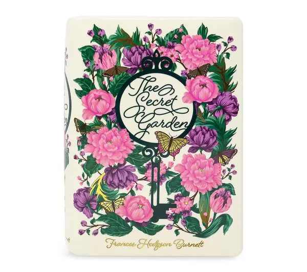 STEEL MILL & CO. Large Book Vase, The Secret Ga Rden 2 - One-color