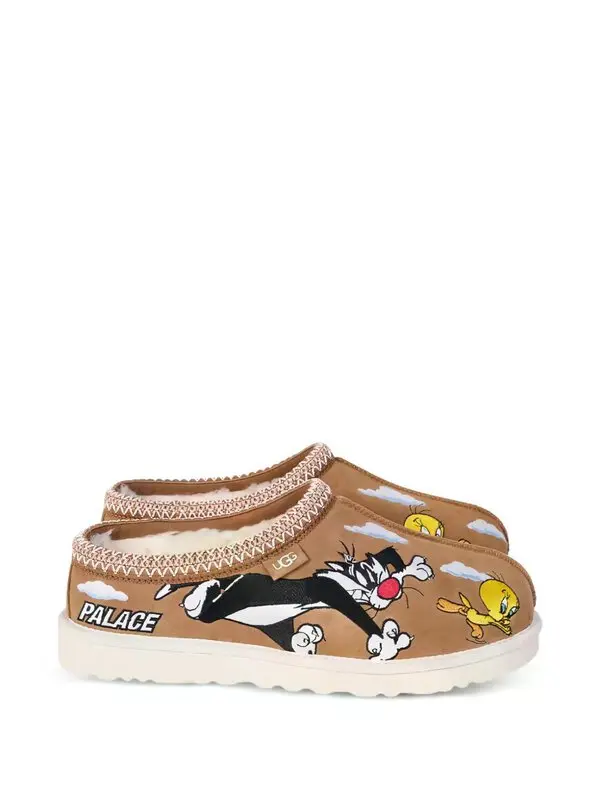 UGG X Looney Tunes Tasman Slippers - Brown