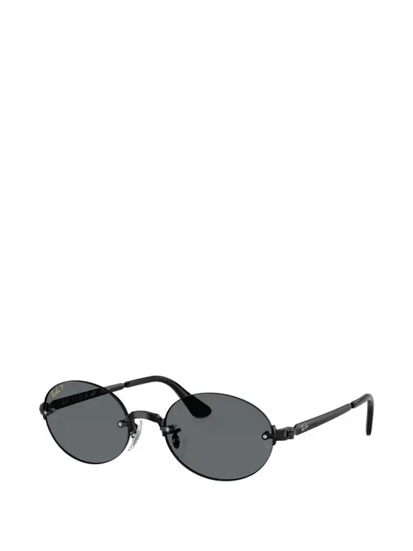 Ray-ban Oval Sunglasses - Black