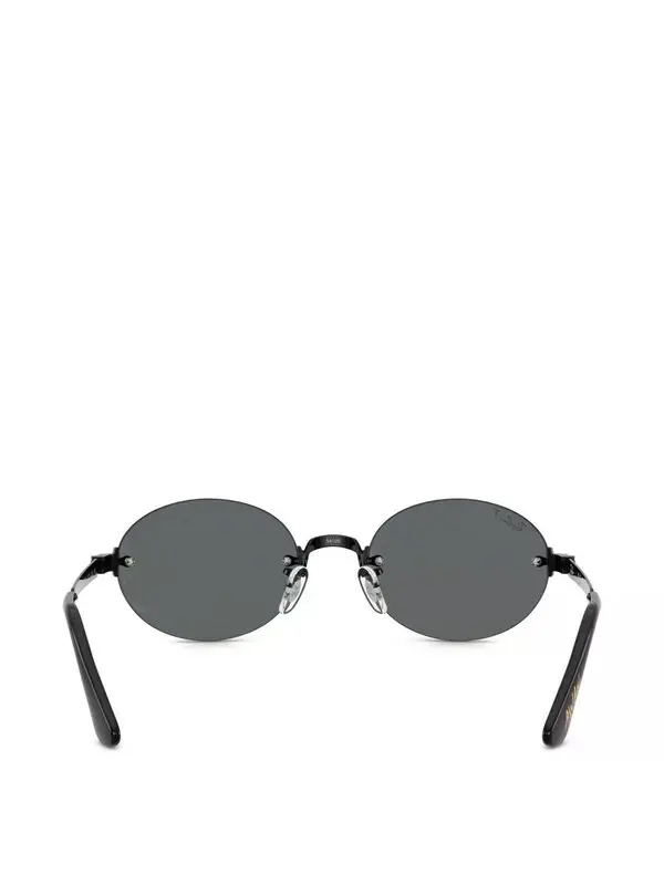 Ray-ban Oval Sunglasses - Black