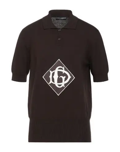 Dolce & Gabbana Polo Collar Knit Sweater
