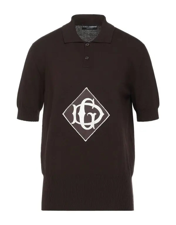 Dolce & Gabbana Polo Collar Knit Sweater