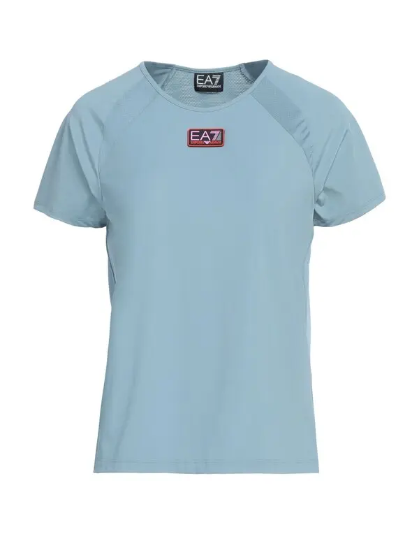 EA7 T-shirt In Light Polyester And Elastane