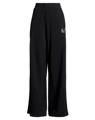 EA7 Pants Size Cotton, Elastane - Black