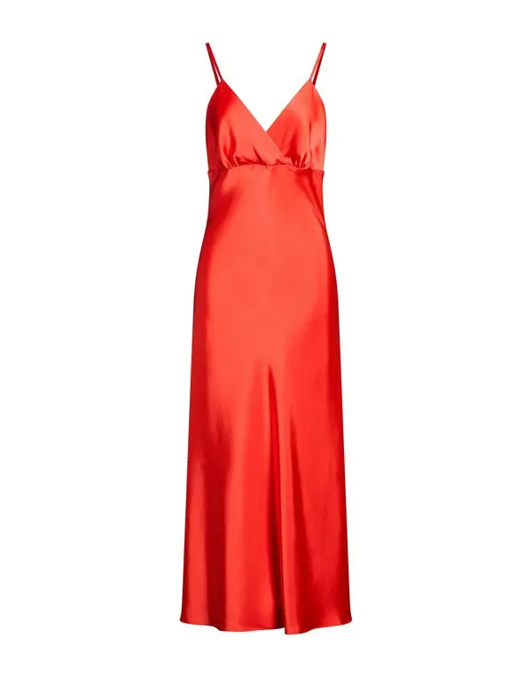 Sandro Satin Maxi Slip Dress